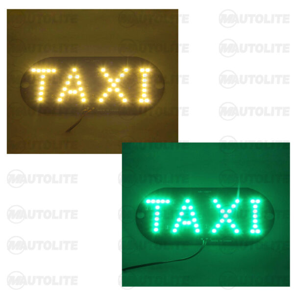 Letrero luminoso para TAXI y/o UBER – Mautolite