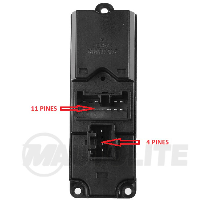 Master Switch de ventana eléctrica para BT50 2012-2015 FORD RANGER XL ...