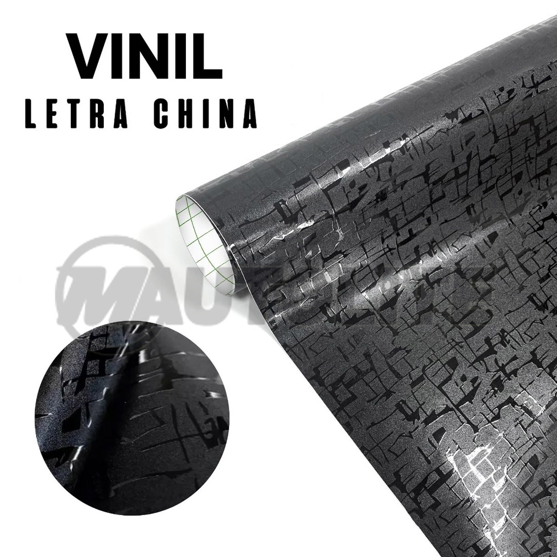 Vinil Wrap Texturizado Letras Chinas // F-4D – Mautolite